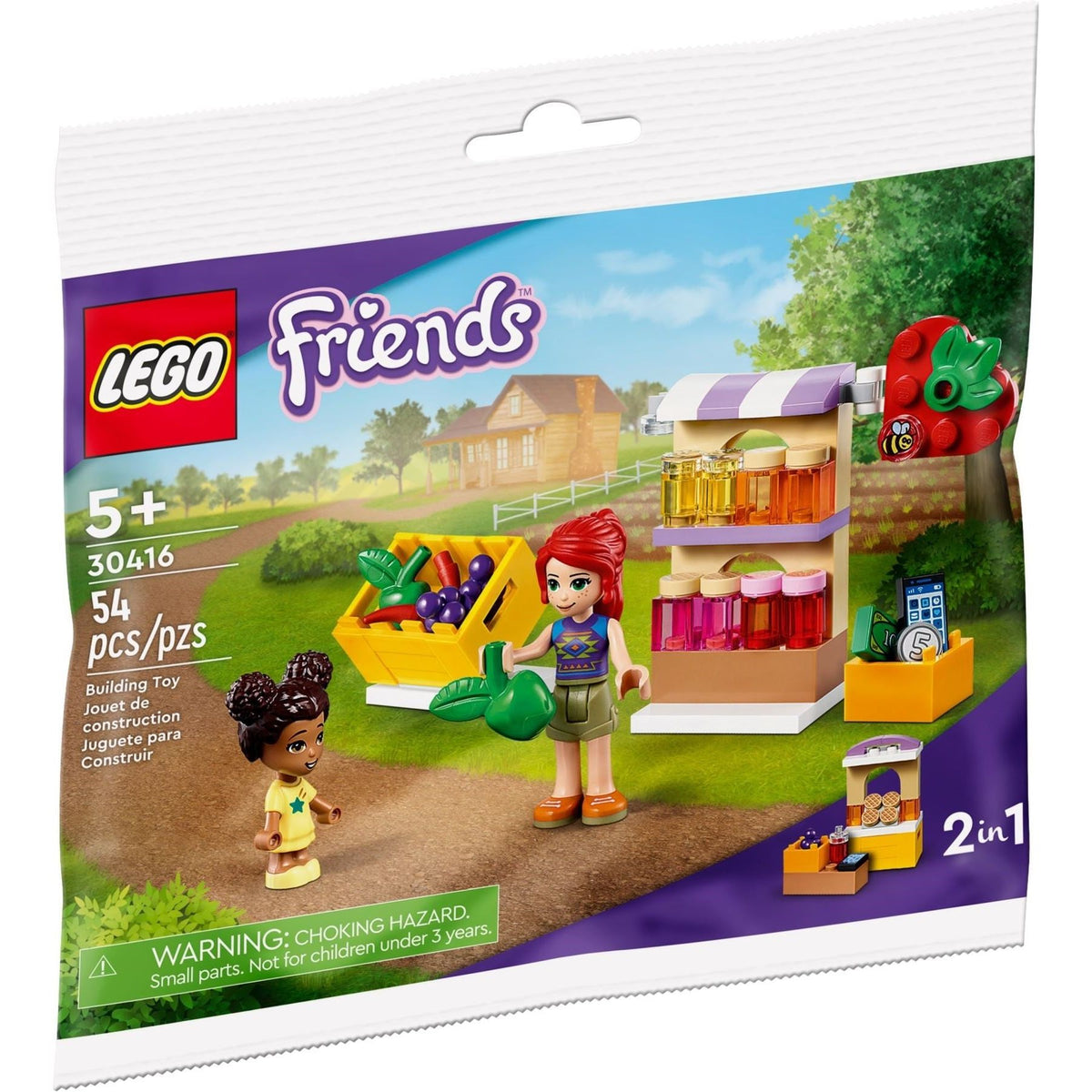 LEGO Friends 30416 Market Stall Polybag — Brick-a-brac-uk