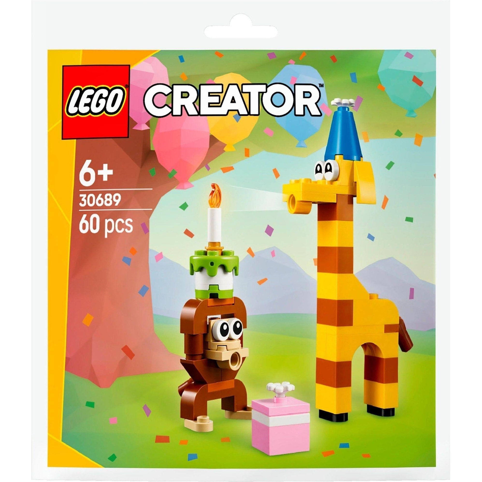 LEGO Creator 30689 Birthday Party Animals Recruitment Bag — Brick-a-brac-uk