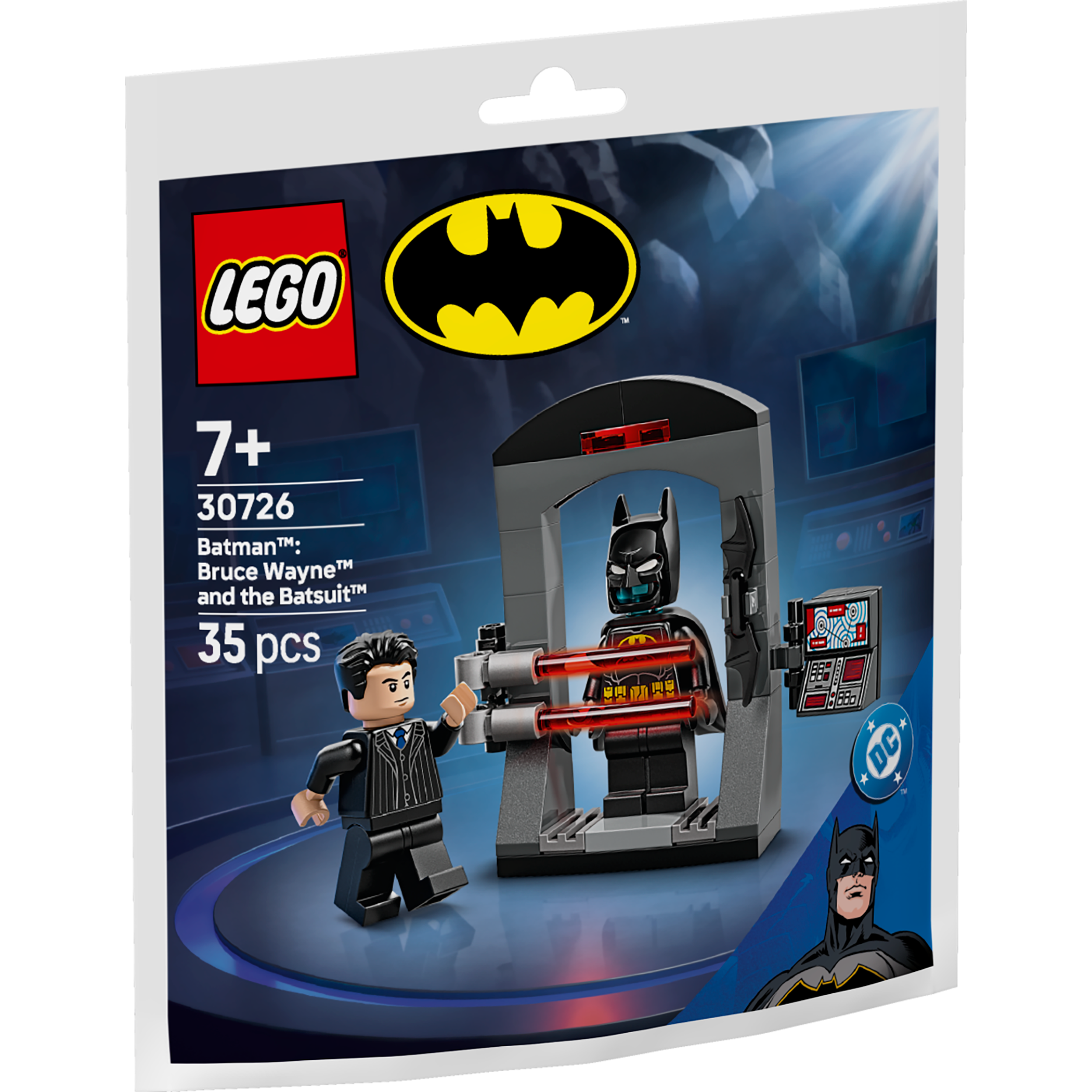 LEGO DC 30726 Batman™: Bruce Wayne™ and the Batsuit™ Recruitment Bag ...