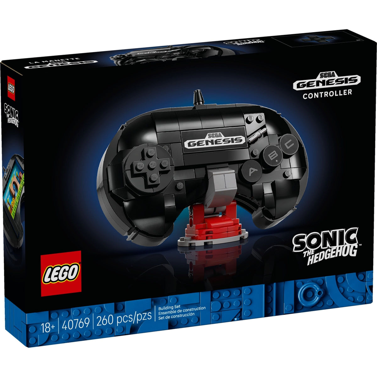 LEGO 40769 Sega Genesis Contoller - Sonic the Hedgehog — Brickabrac