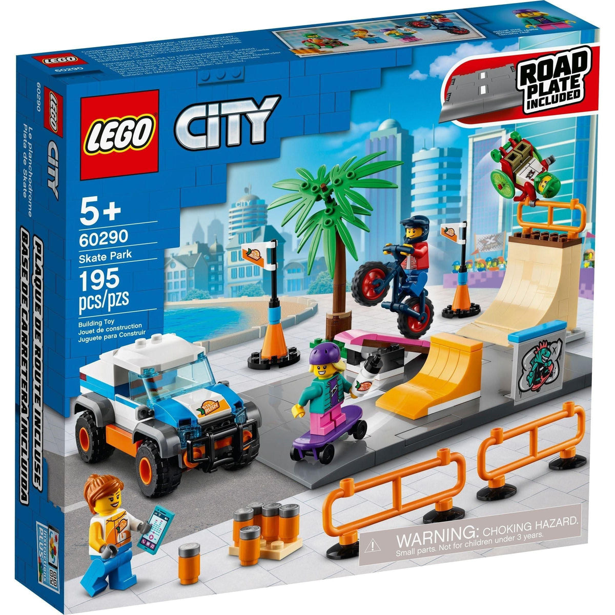 LEGO City 60290 Skate Park — Brick-a-brac-uk