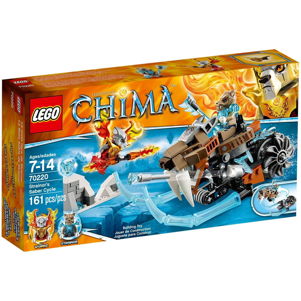 LEGO Legends of Chima 70220 Strainor's Saber Cycle — Brick-a-brac-uk