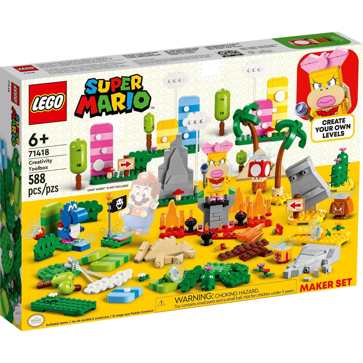 LEGO Super Mario 71418 Creativity Toolbox — Brickabrac