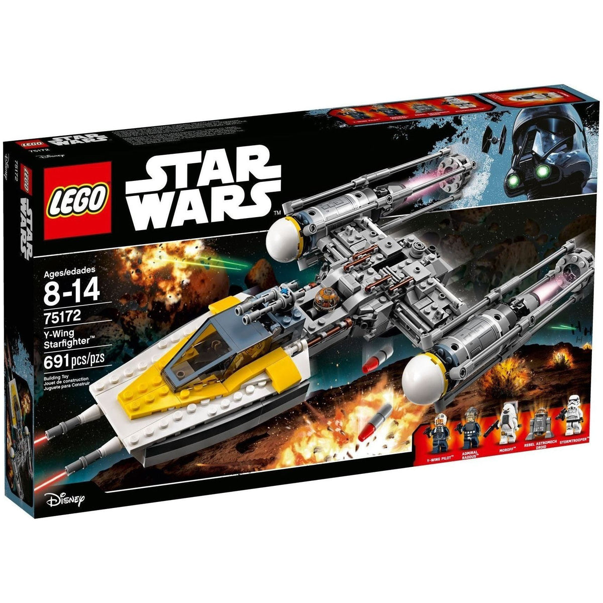 LEGO Star Wars 75172 Y-Wing Starfighter — Brick-a-brac-uk