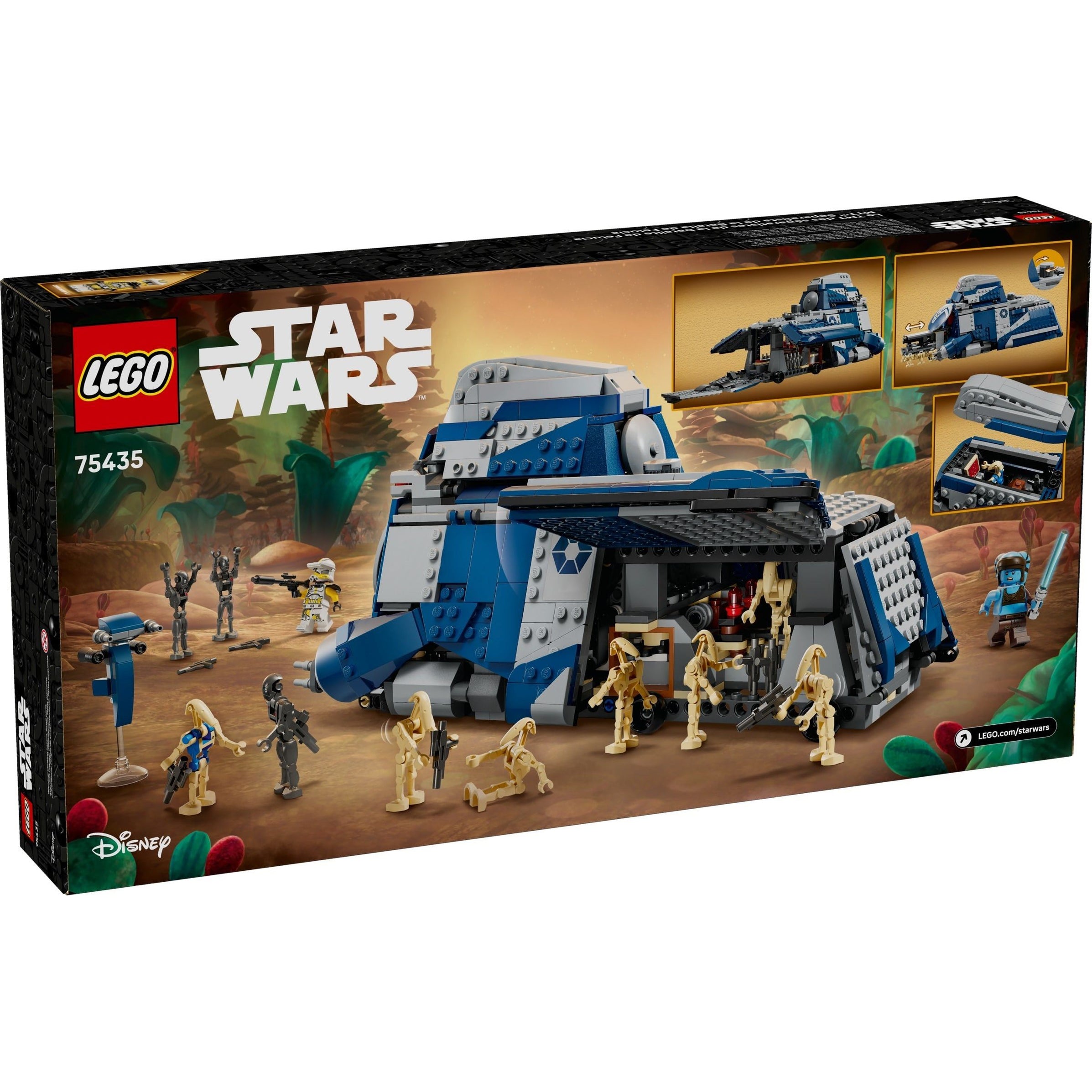 LEGO Star Wars 75435 Separatist MTT Battle of Felucia | Commander Bly ...