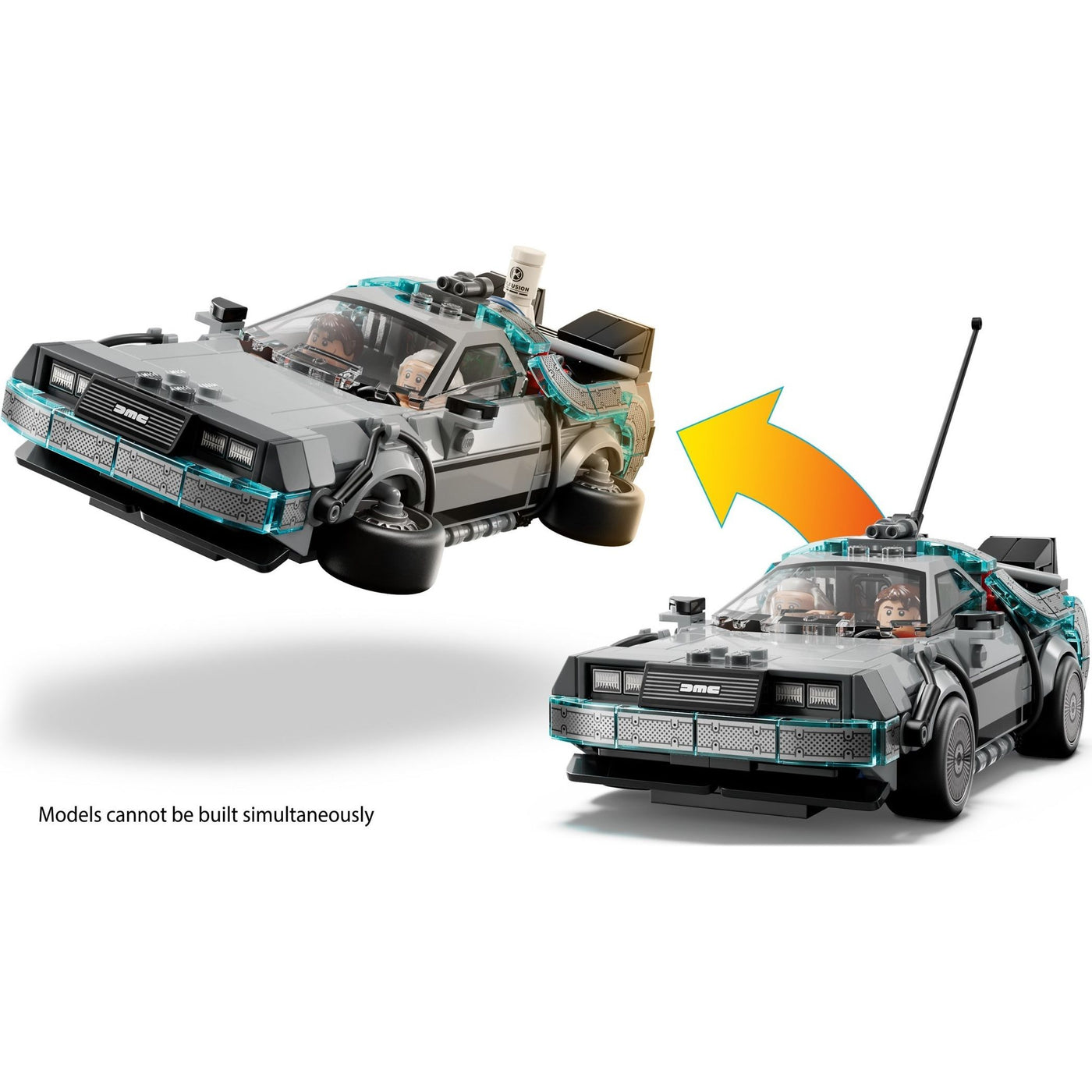 LEGO Speed Champions 77256 Time Machine from Back to the Future ...