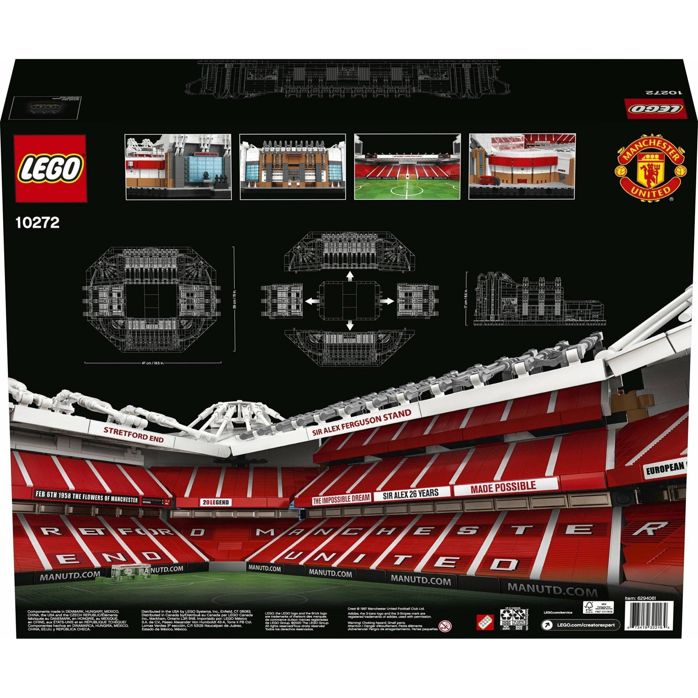 LEGO Manchester United Old Trafford Stadium - 10272 — Brick-a-brac-uk