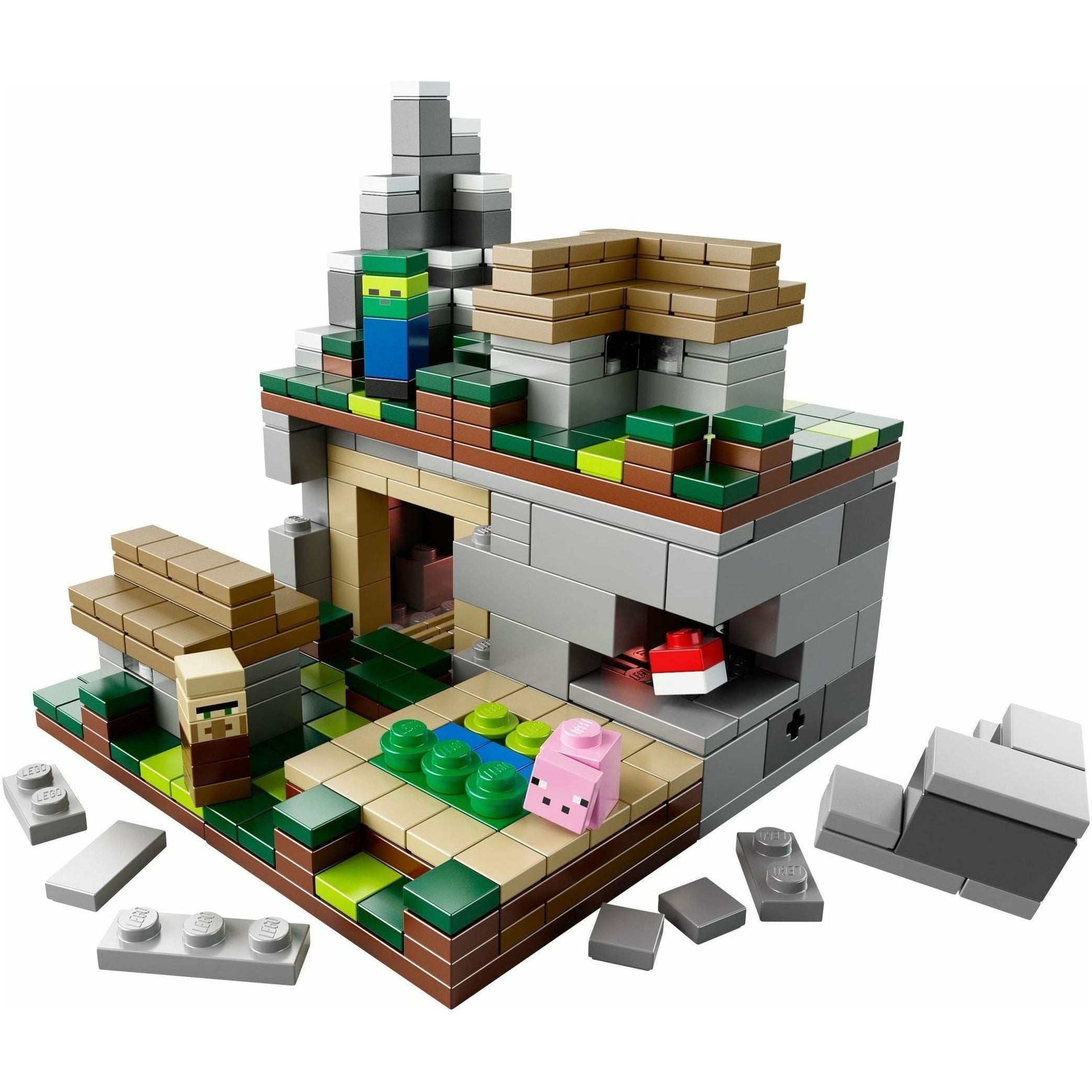 LEGO Minecraft 21105 The Village Microbuild — Brick-a-brac-uk
