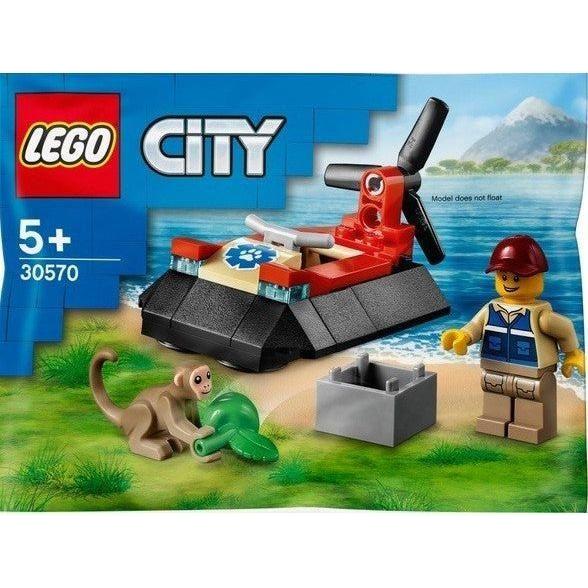 LEGO City 30570 Wildlife Rescue Hovercraft Polybag — Brick-a-brac-uk