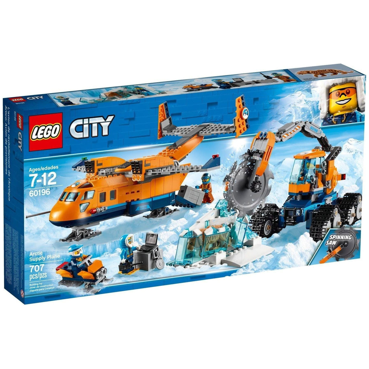 LEGO City 60196 Arctic Supply Plane — Brickabrac