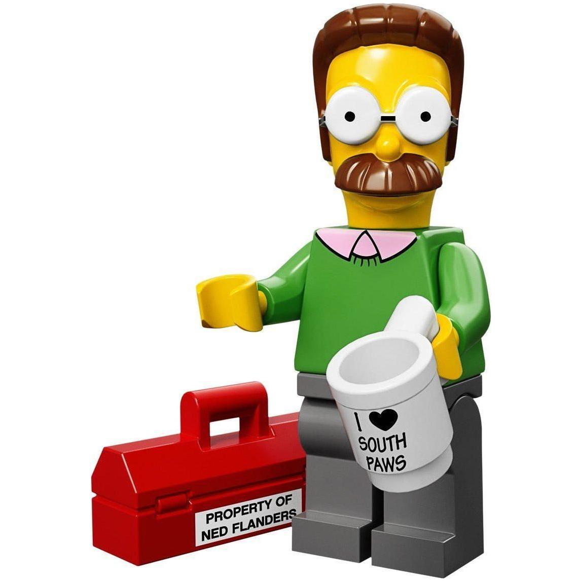 LEGO The Simpsons Series 1 Minifigure Ned Flanders — Brickabrac