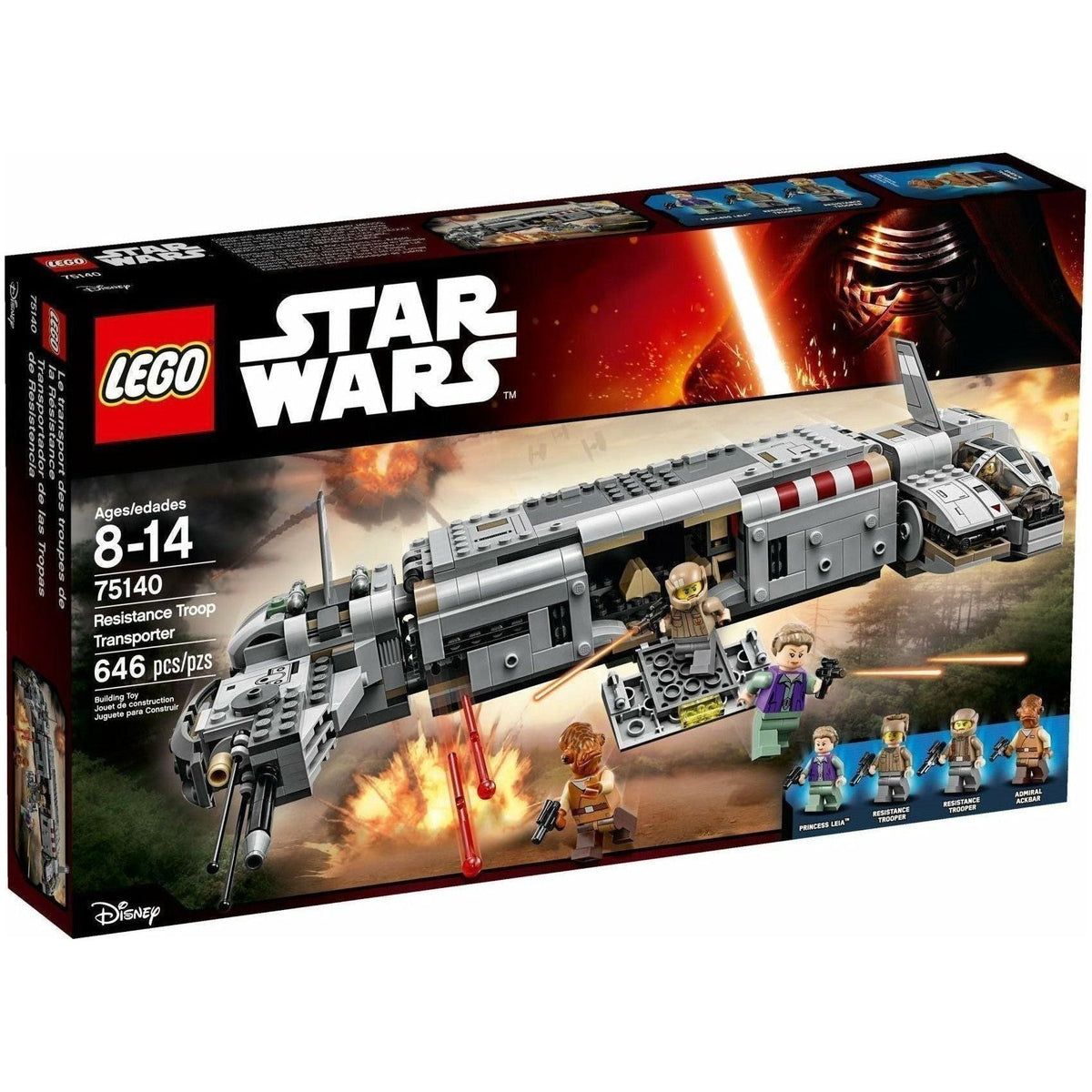 LEGO Star Wars 75140 Resistance Troop Transporter — Brick-a-brac-uk