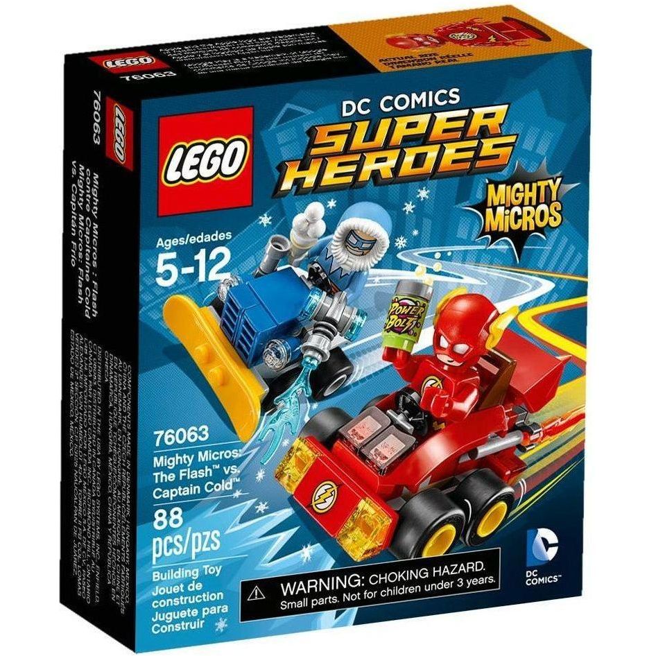 LEGO DC Comics 76063 Mighty Micros: The Flash vs. Captain Cold — Brickabrac
